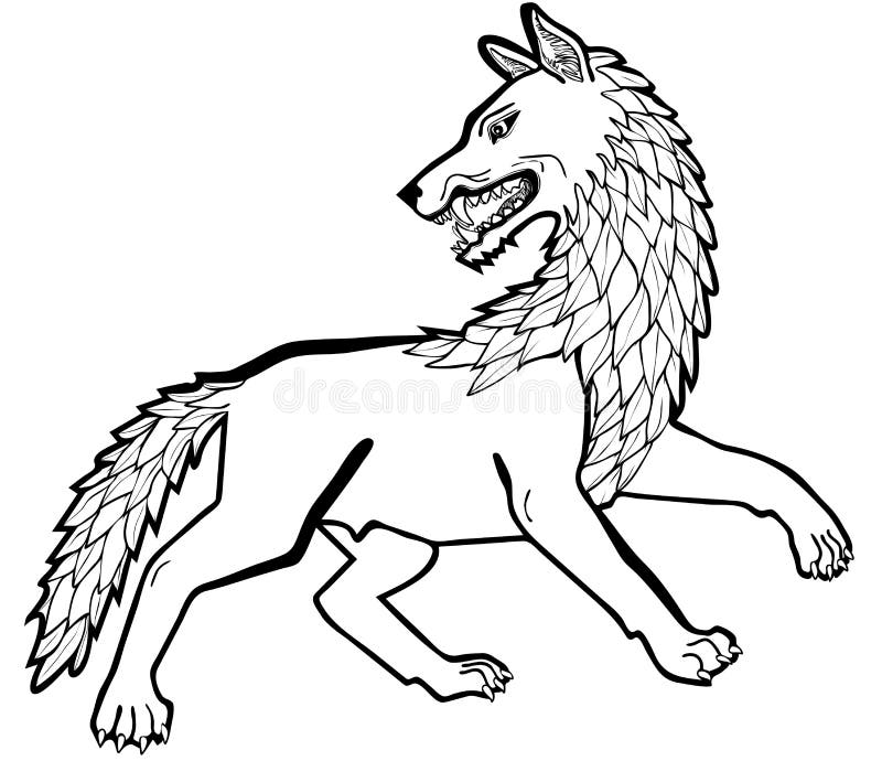 Dire Wolf Stock Illustrations – 515 Dire Wolf Stock Illustrations ...