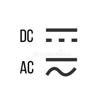 Alternating Current Ac Symbol Stock Illustrations – 166 Alternating ...