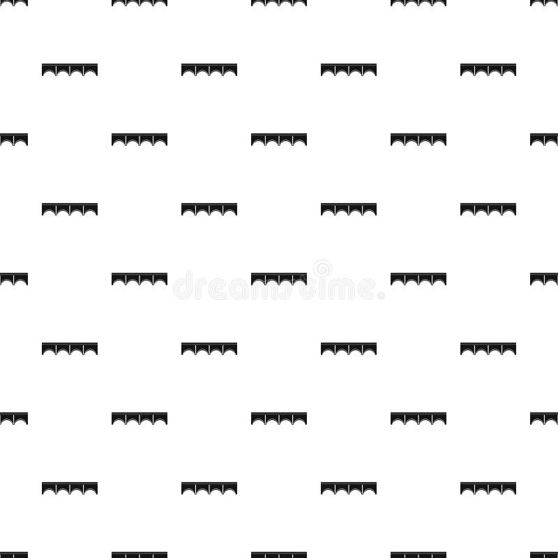 Direct Bridge Pattern, Simple Style Stock Vector - Illustration of ...