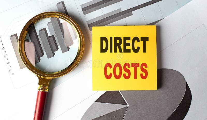 Direct Costs Text Sticky Chart Stock Photos - Free & Royalty-Free Stock ...