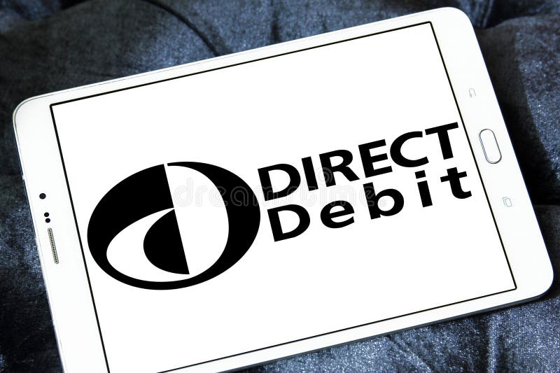 Direct Debit Payment System Logo Editorial Photography - Image of debit ...