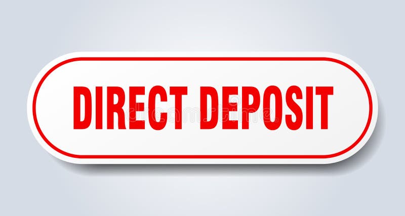 Deposit Sticker Stock Illustrations – 1,406 Deposit Sticker Stock ...