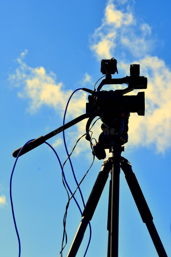 Direct Digital Stream from Camera - Live Stock Photo - Image of stream ...