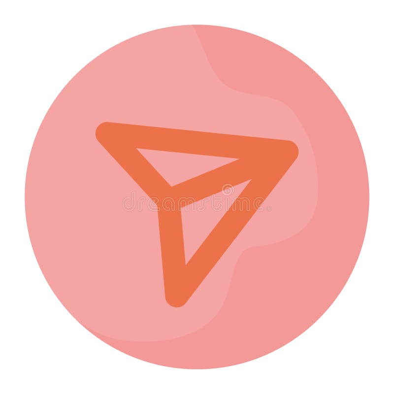 Direct message icon stock vector. Illustration of notification - 259796937