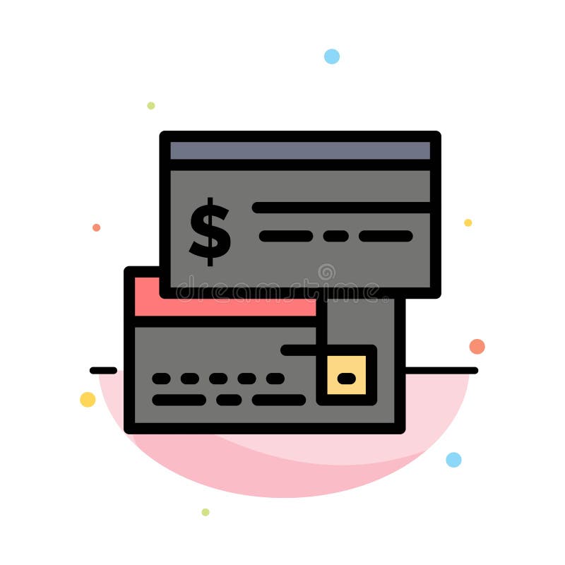Direct Payment, Card, Credit, Debit, Direct Abstract Flat Color Icon ...