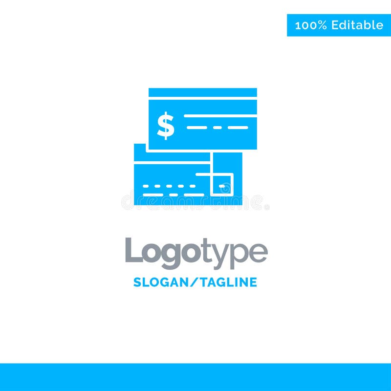Direct Payment, Card, Credit, Debit, Direct Blue Solid Logo Template ...