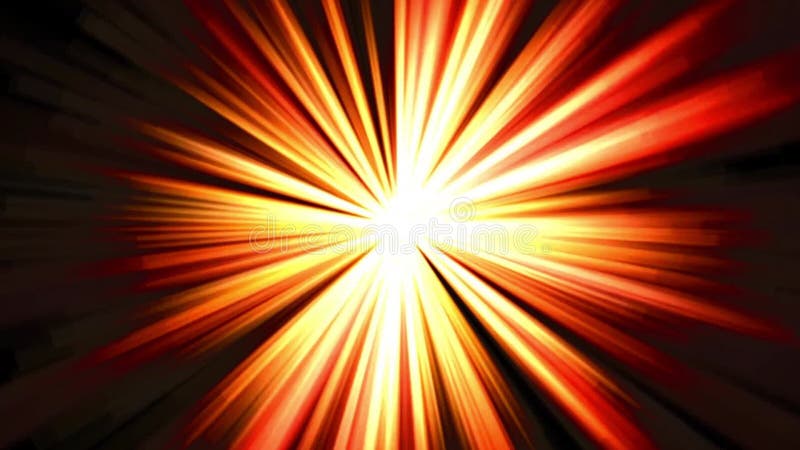 Direct Rays of Light Shining from One Point in All Directions Stock ...