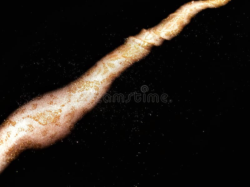 Direct Sunlight on a Sparkling Silky Fabric with Dark Shadows Creating ...