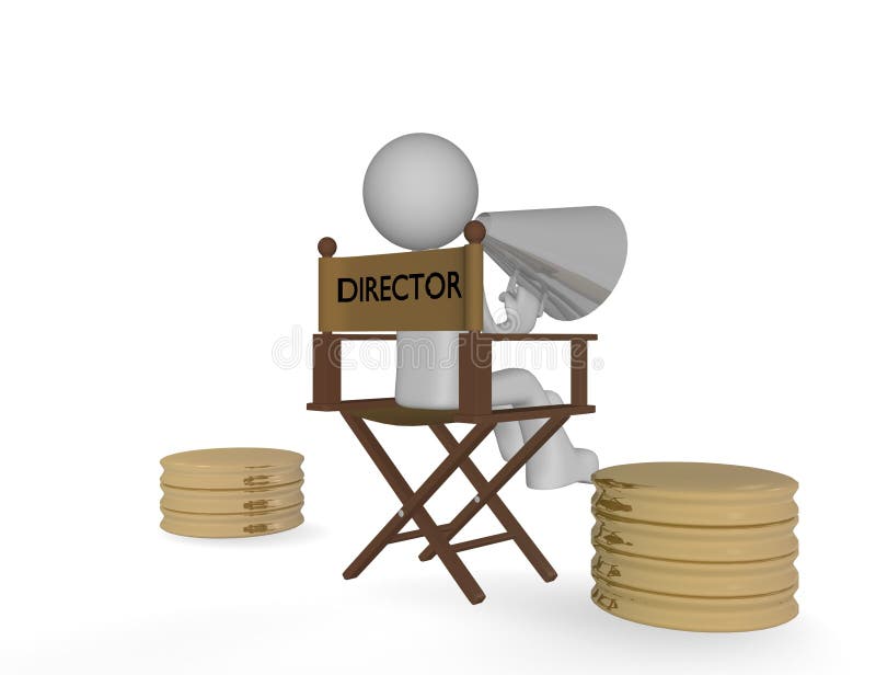 Directeur illustration stock. Illustration du directeur - 10179781
