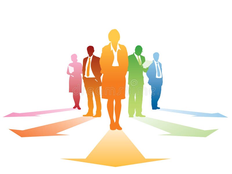 Direction - Career stock vector. Illustration of modern - 7029168