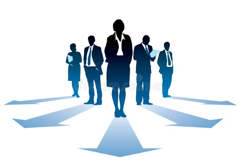 Direction - Career stock vector. Illustration of modern - 7029168