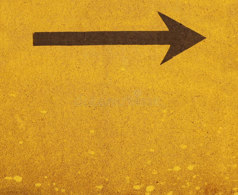 Direction Arrow stock image. Image of paint, condition - 28069685