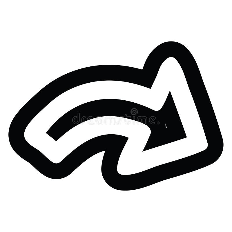 Direction Arrow Icon Symbol Stock Vector - Illustration of element ...