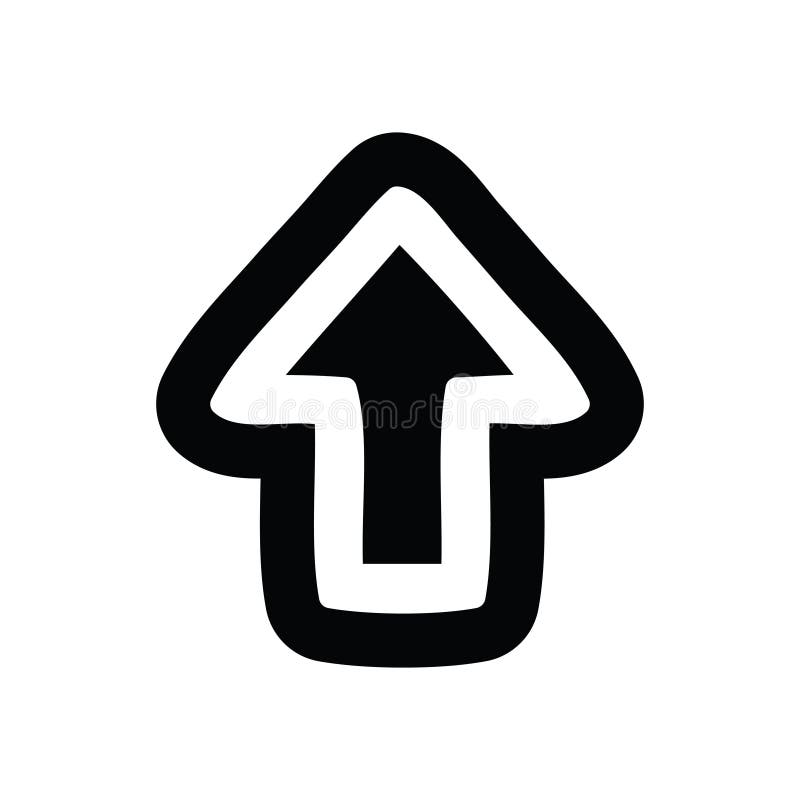 Direction Arrow Icon Symbol Stock Vector - Illustration of sign ...