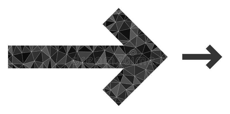 Flat Direction Arrow Vector Icon Symbol Stock Vector - Illustration of ...