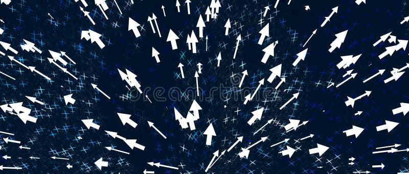 Moving against the flow stock illustration. Illustration of flow - 63781798