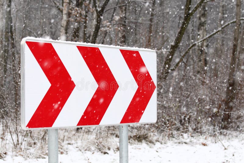 Direction board stock image. Image of frozen, sign, forest - 12181621