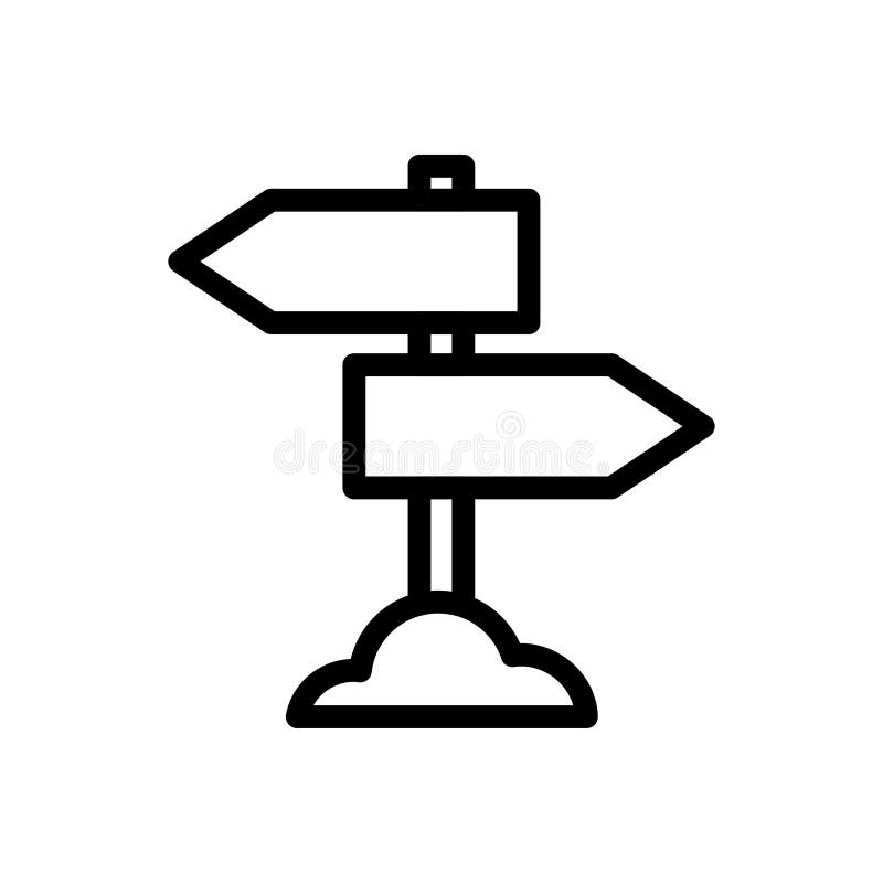 Direction board stock illustration. Illustration of city - 2610435