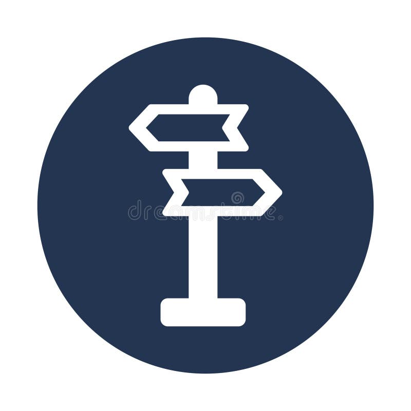 Direction Board, Sign, Board, Direction Fully Editable Vector Icon ...