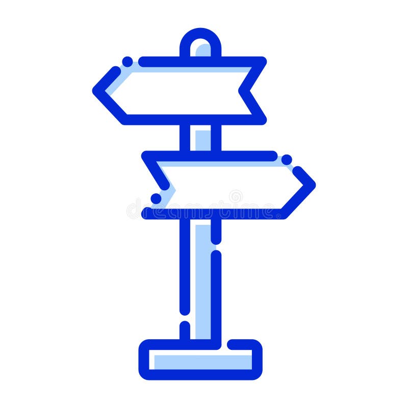 Direction Board, Sign, Board, Direction Fully Editable Vector Icon ...