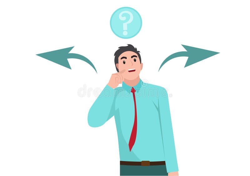 Direction for Choosing a Career Path and Choosing a Business. Arrows ...