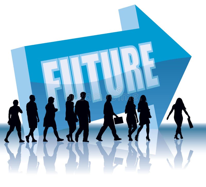 Plan for Future on a Mind Map Stock Vector - Illustration of branch ...