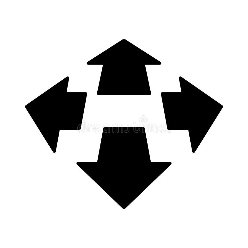 Direction icon stock vector. Illustration of logo, style - 278220555