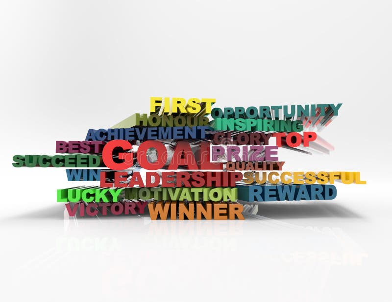 Concept De Mot De La Direction 3d Illustration Stock - Illustration du ...