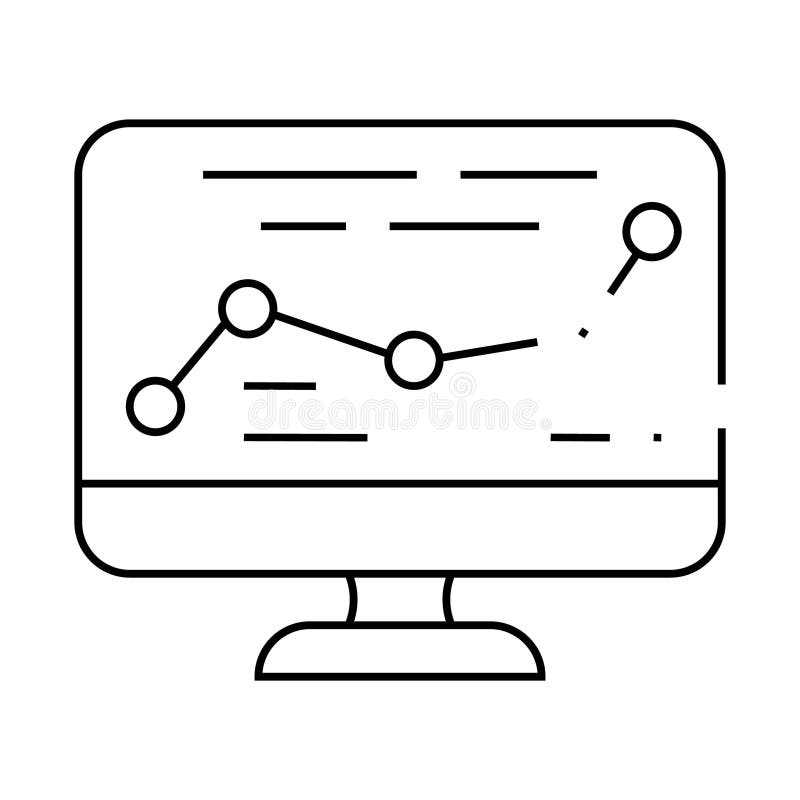 Direction Map Railway Line Icon Vector Illustration Stock Vector ...