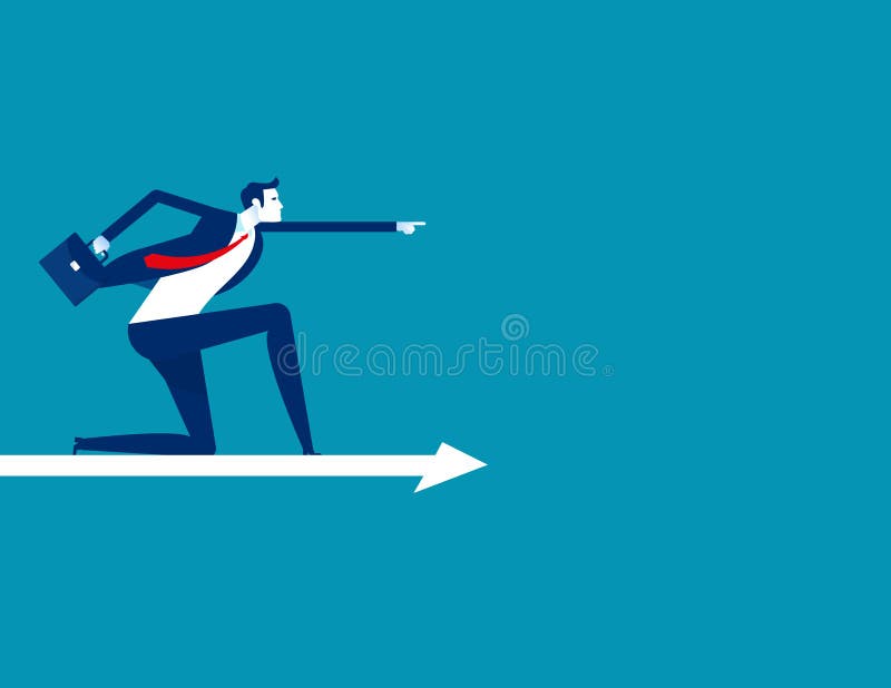 Direction and Pointing. Business Strategy and Planning Concept Stock ...