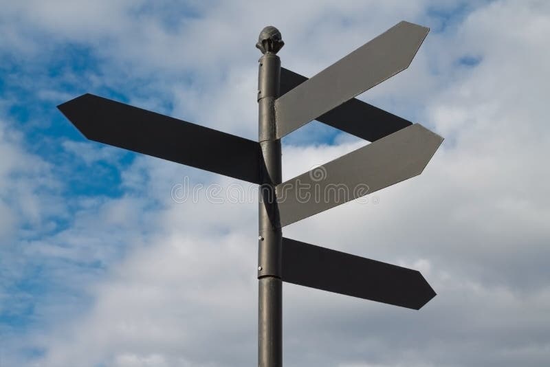 Direction road metal signs stock photo. Image of plank - 60759996