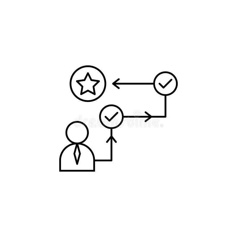 Direction, Roadmap, Plans, Strategy Icon. Element of Life Coach Icon ...