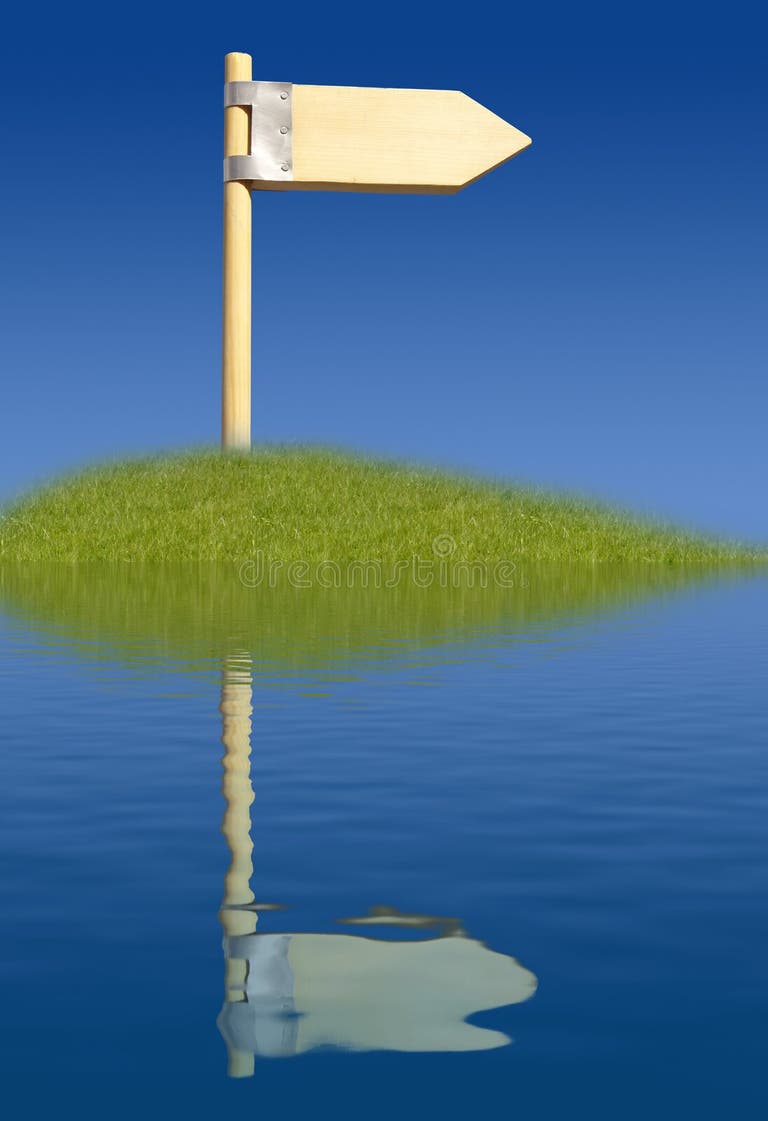 One Signpost Directions Stock Illustrations – 162 One Signpost ...