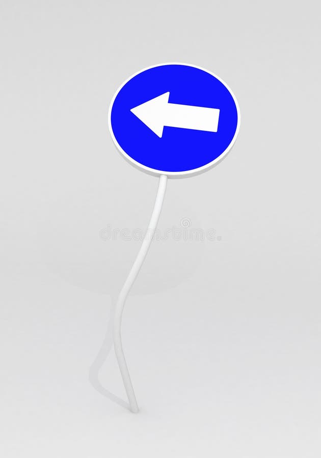 Direction Sign stock illustration. Illustration of indicate - 9113337