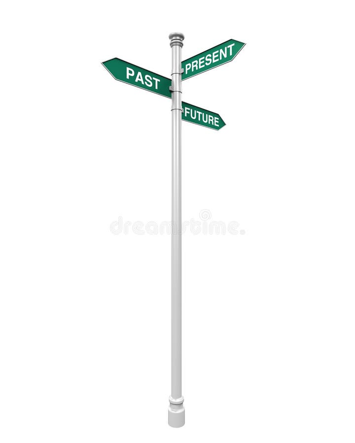 Direction Sign Past Future Present Stock Illustrations – 240 Direction ...