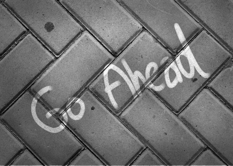 Direction sign on pavement stock photo. Image of direction - 36745524