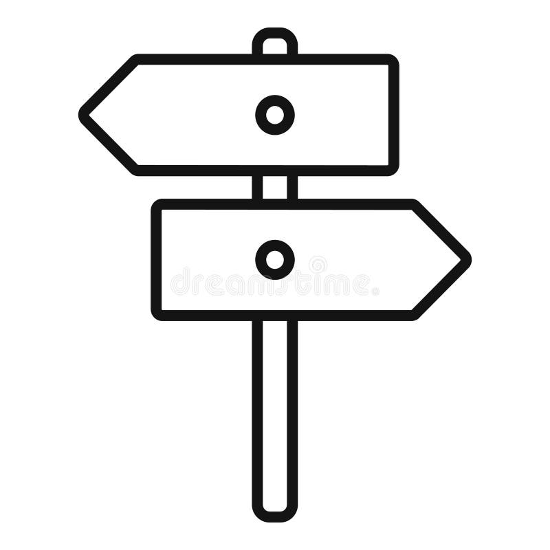 Choosing Right Path Stock Illustrations – 2,337 Choosing Right Path ...