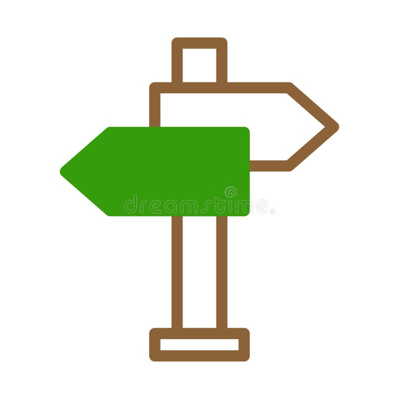 Direction Sign, Wayfinding, Road Sign, Wooden Post, Green Arrow, Simple ...