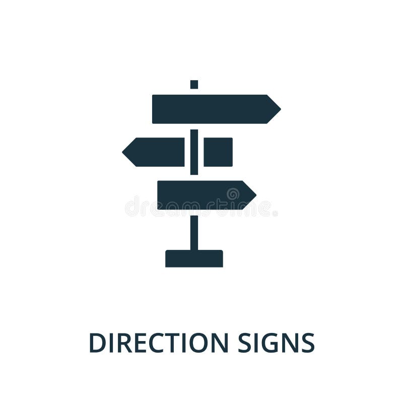 Directional Sign Templates Stock Illustrations – 143 Directional Sign ...