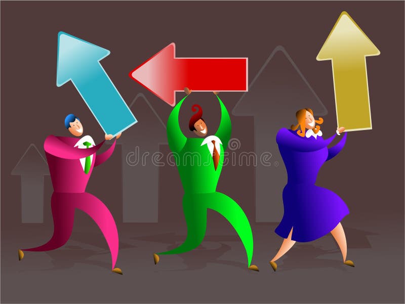 Teamwork sign icons stock vector. Illustration of cooperation - 3297572