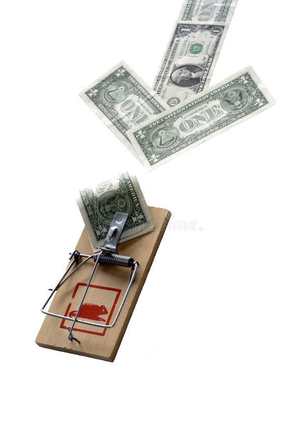 Direction to Money Trap stock image. Image of bill, buying - 6671575