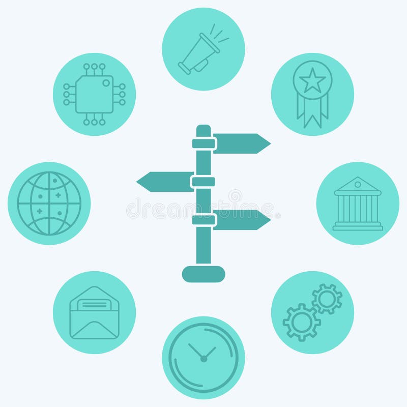 Direction Pictogram Stock Illustrations – 64,522 Direction Pictogram ...