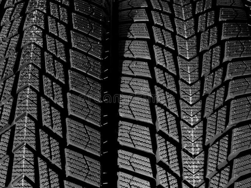 Directional Design of the Tread of Car Tires Turned in Different Side ...