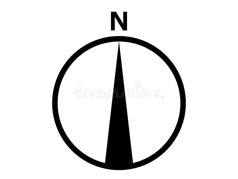 Directional Direction Mark (symbol) Stock Illustration - Illustration ...