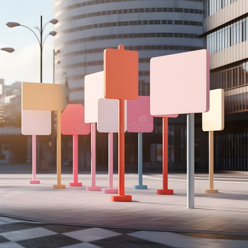 Directional Signposts for East and West with Blue Sky and Clouds ...