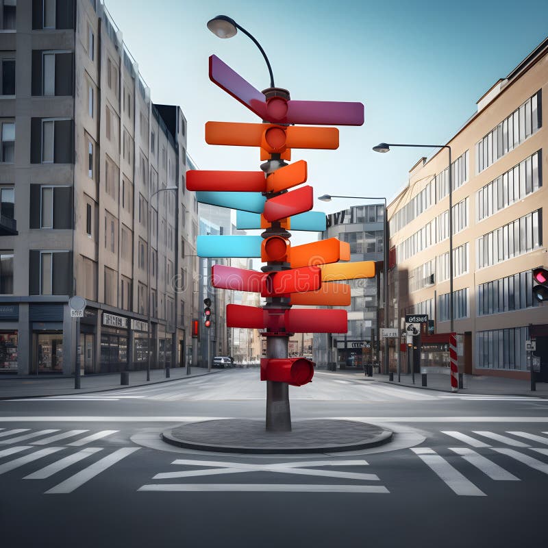 Positioned Signposts Stock Illustrations – 7 Positioned Signposts Stock ...