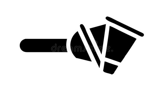 Directional Light Beam. Flashlight, Spotlight, Illumination, Vector ...