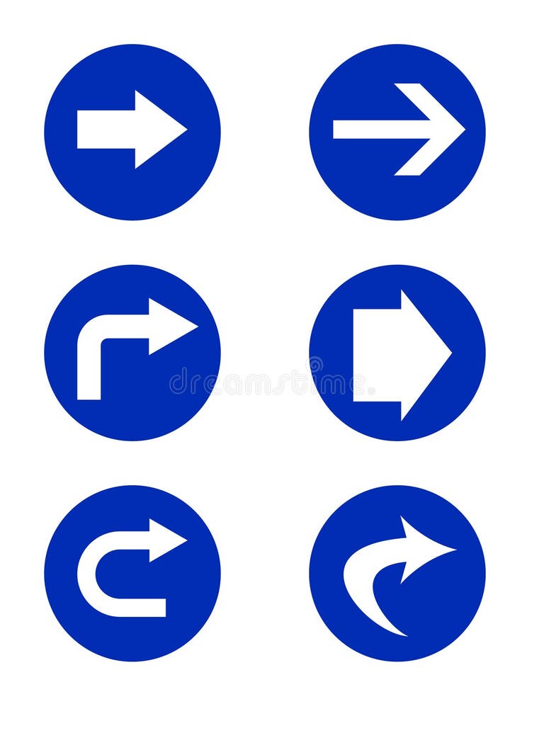 Road Directional Signs Stock Illustrations – 4,830 Road Directional ...