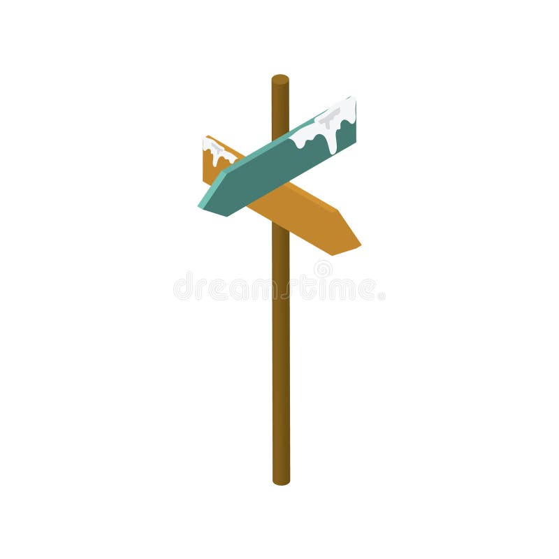 Directional Signpost. Vector Illustration Decorative Design Stock ...