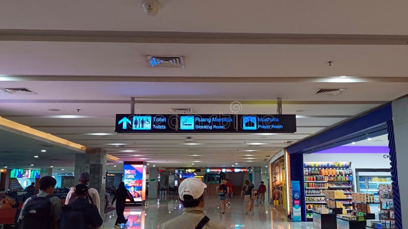 Directional Signs at the Airport for Information To Passengers ...